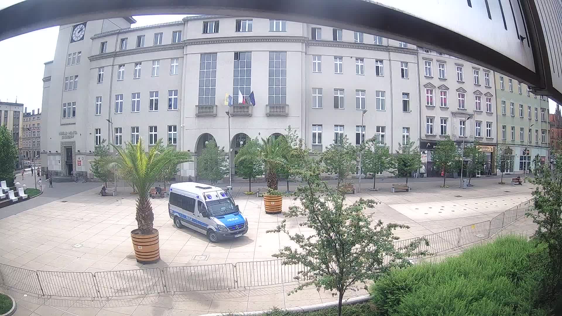 Chorzów - widok na Rynek ponad 500 kamer live oglądaj teraz