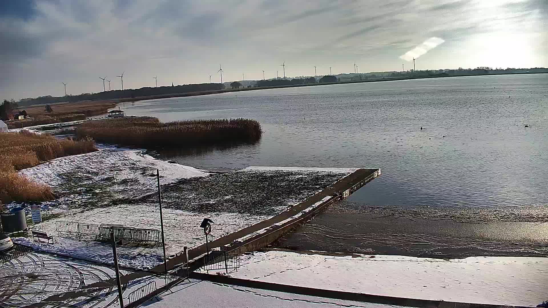 Dźwirzyno - Widok na Jezioro Resko Przymorskie na Żywo | Kamera Online