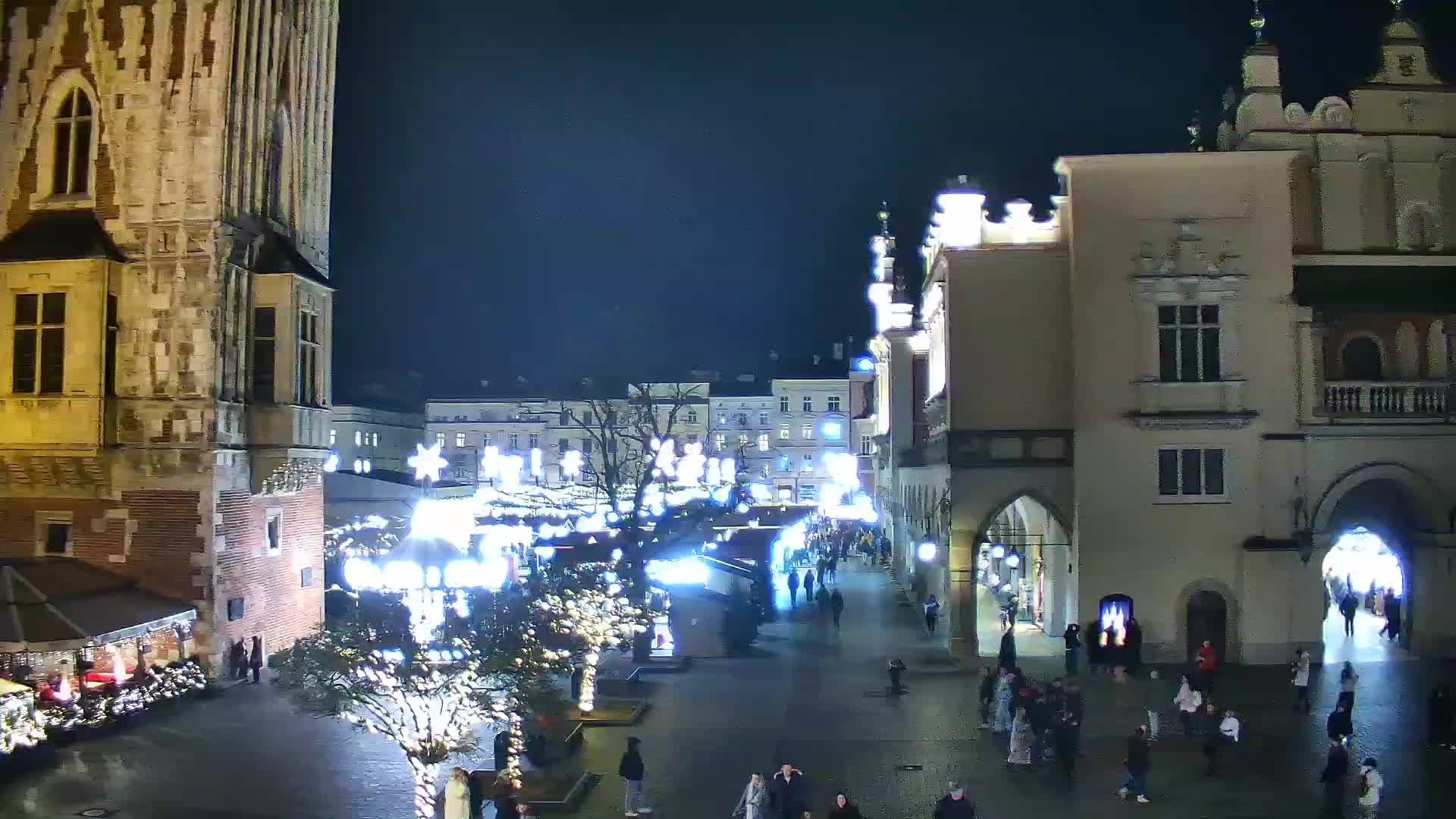 Kraków - widok na Rynek Główny
