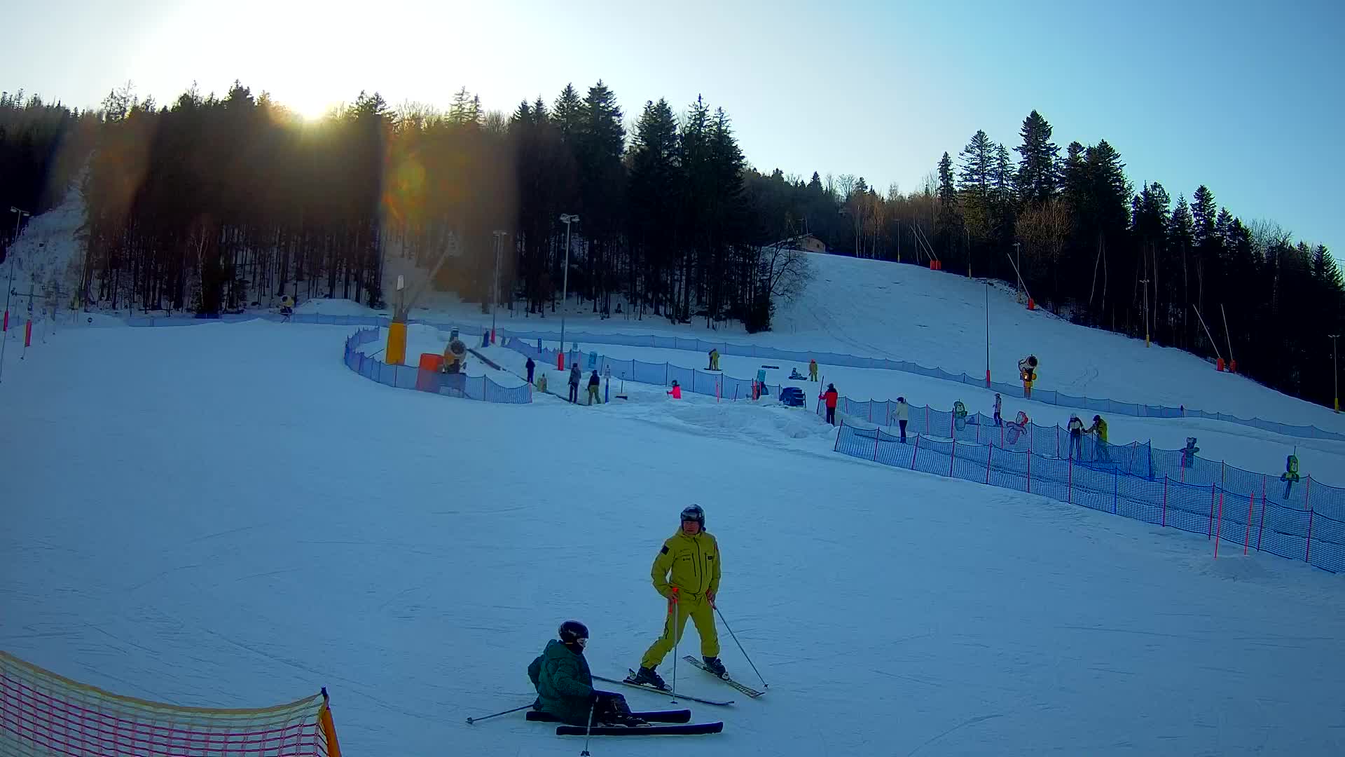 SZCZYRK MOUNTAIN RESORT - widok na orczyk