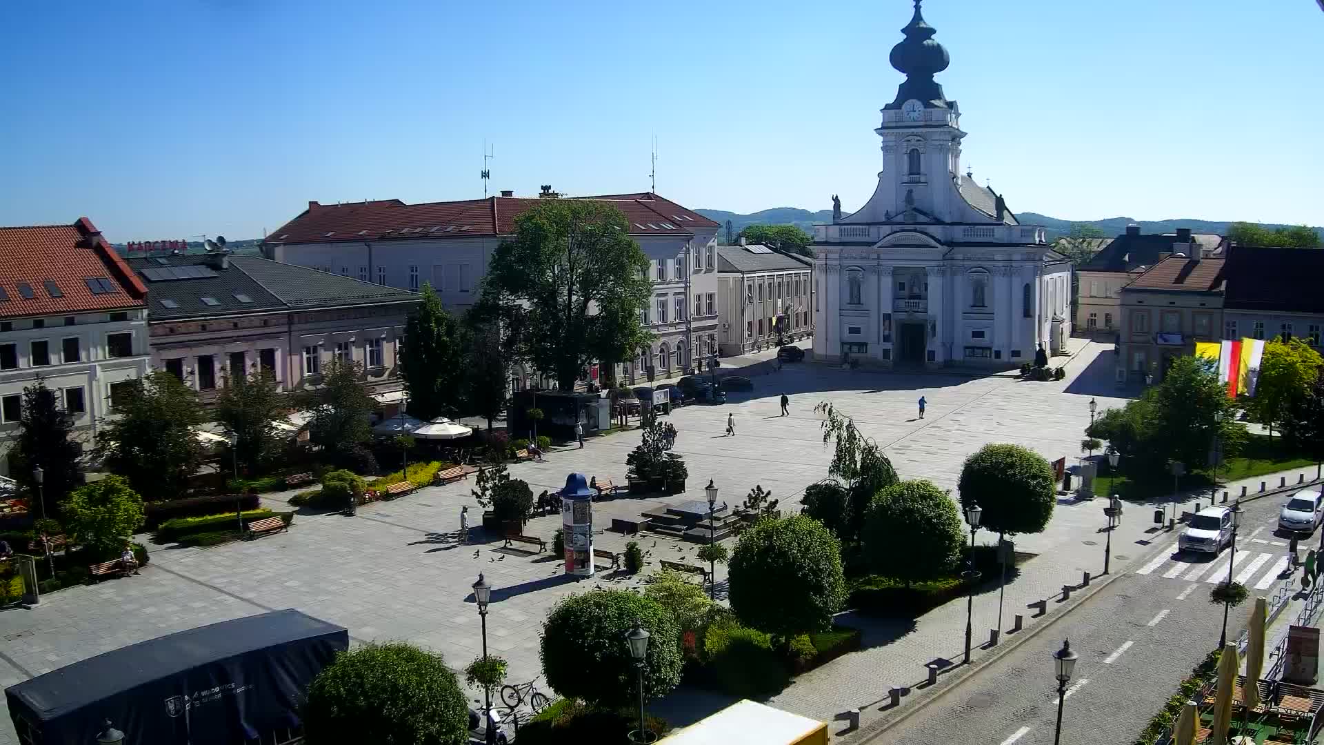 Wadowice LIVE - kamery dla turystów WebCamera.pl - timelapse z kamery