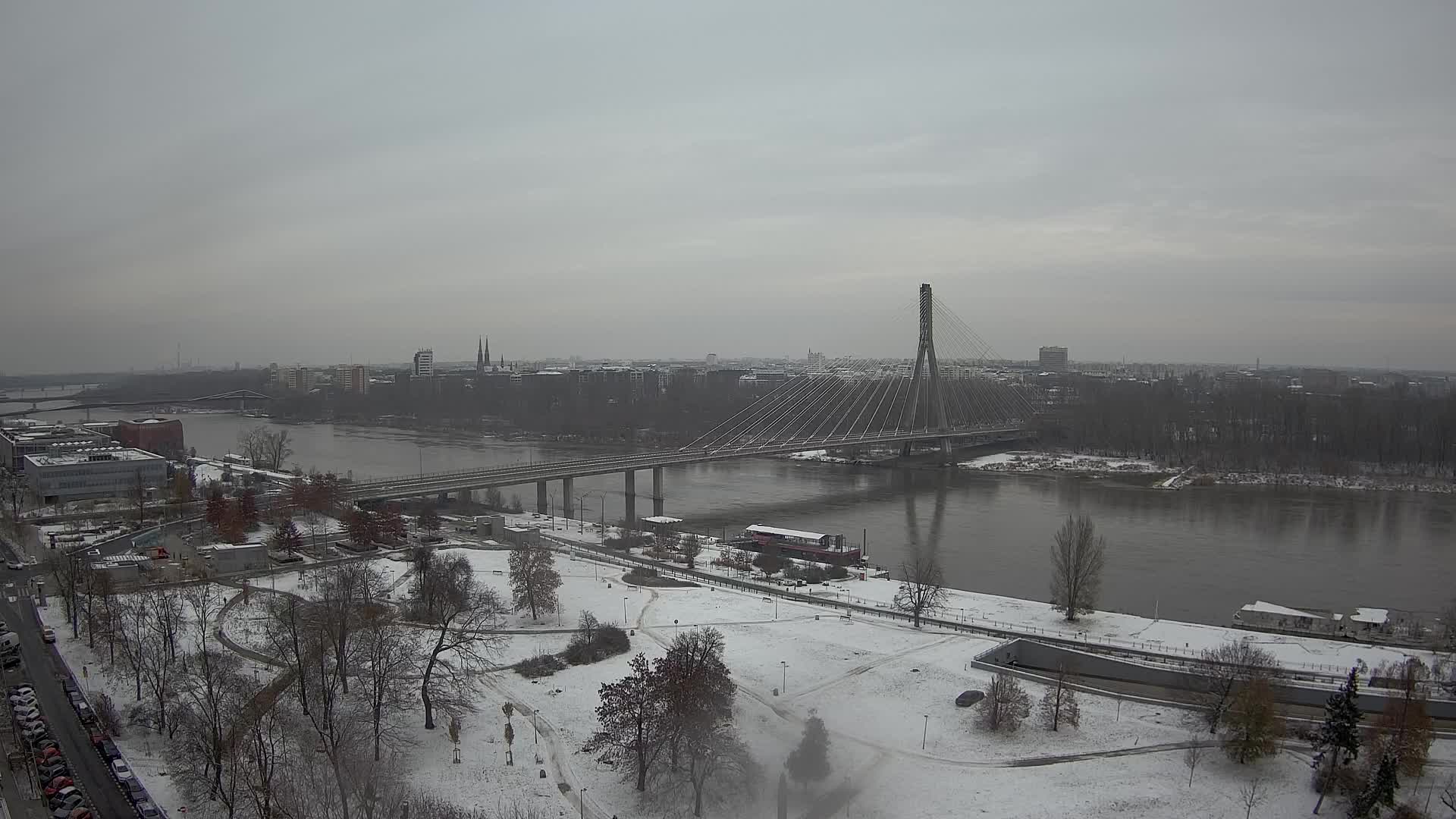 Warszawa - widok na Most Świętokrzyski NOWOŚĆ