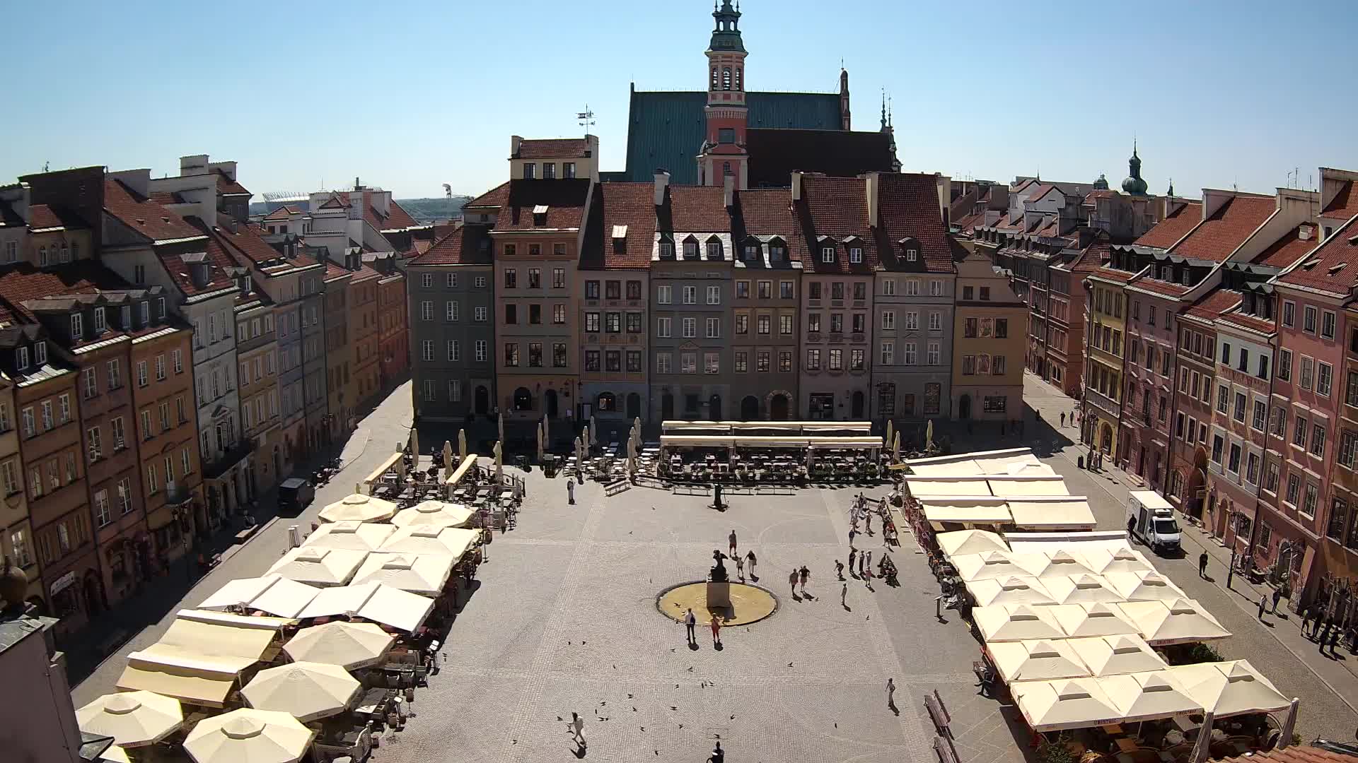 Kamera Rynek Starego Miasta w Warszawie - NOWOŚĆ Starówka Live - widget ...