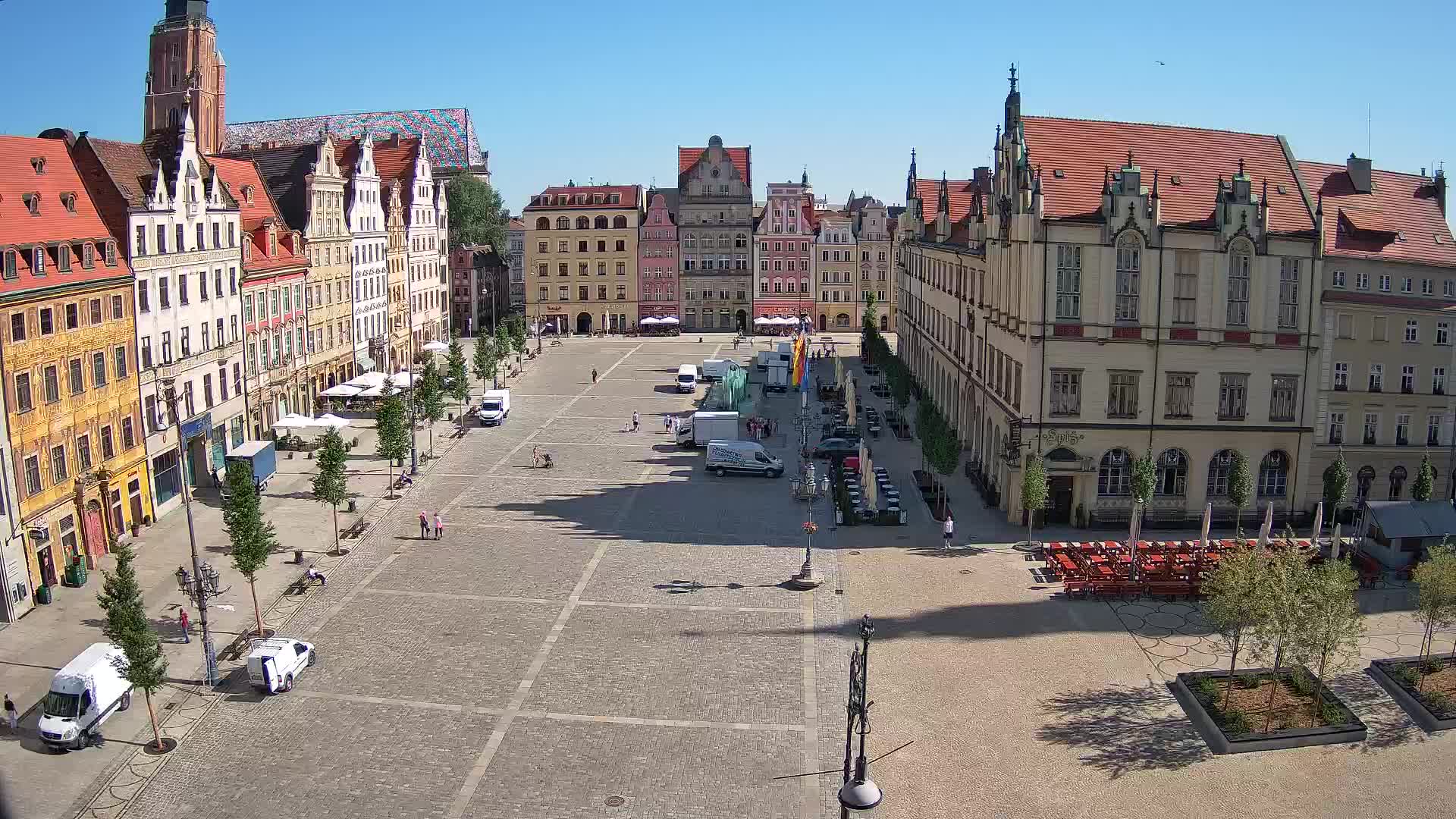 Wrocław rynek on-line by WebCamera.pl kamera na żywo - timelapse z kamery